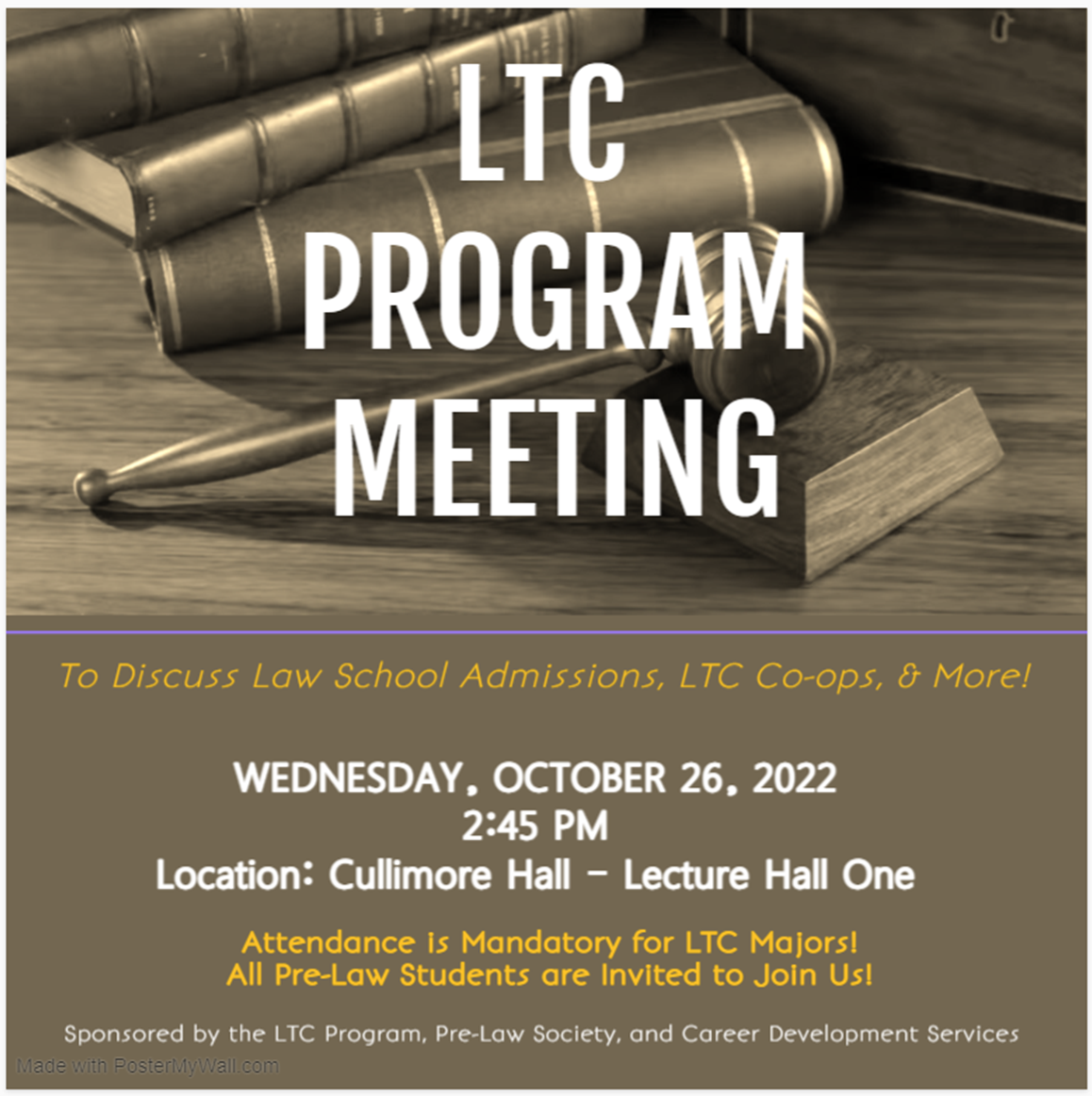 Fall 2022 LTC Program Meeting | Federated Department of History